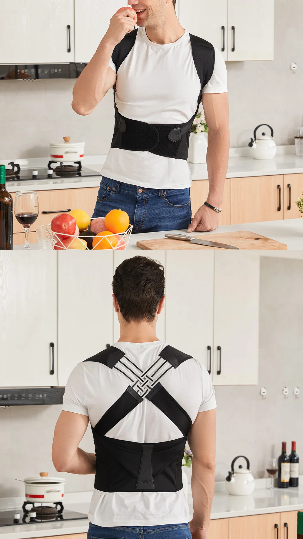 2021 New Straightening Belt Powerful Back Strap For Men And Women Back ...