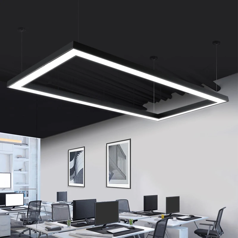 Commercial factory suppliers office linear light batten pendant linear ...
