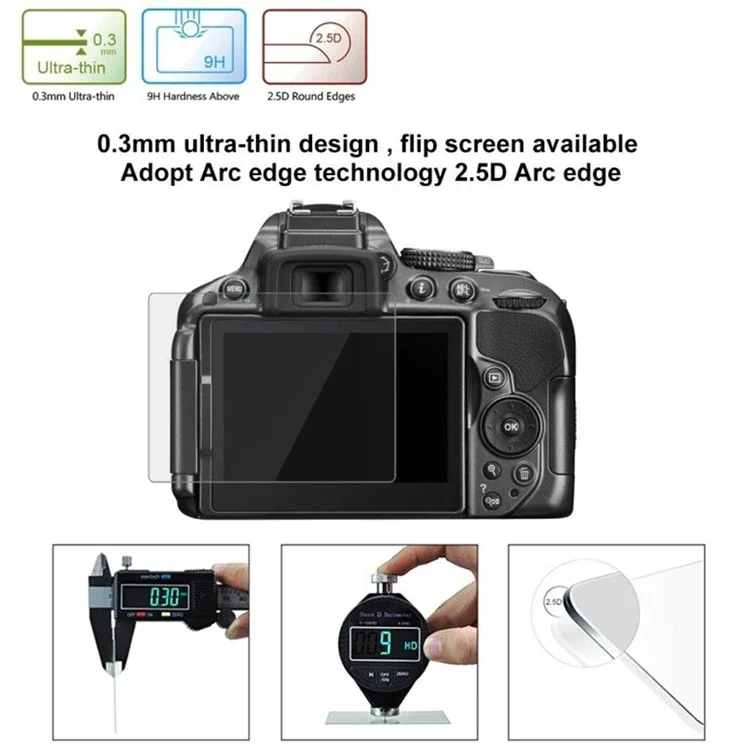 Canon G7X Mark II Camera Screen Protector - 9H Tempered Glass