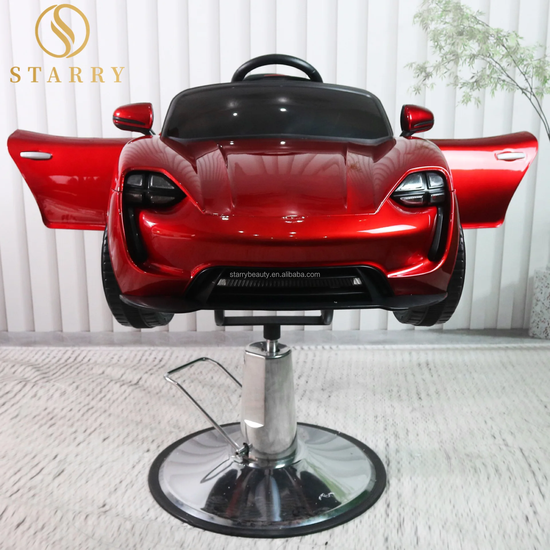 Salon Decoration Children Barber Chair Kids Car Salon Chair
