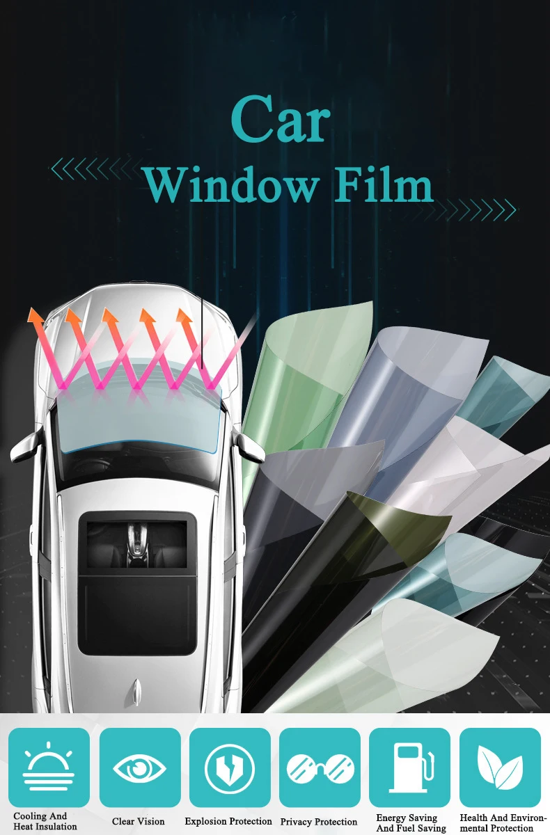 Zsmell Privacy Glass Safety Window Film Anti Shatter Glass Safety ...