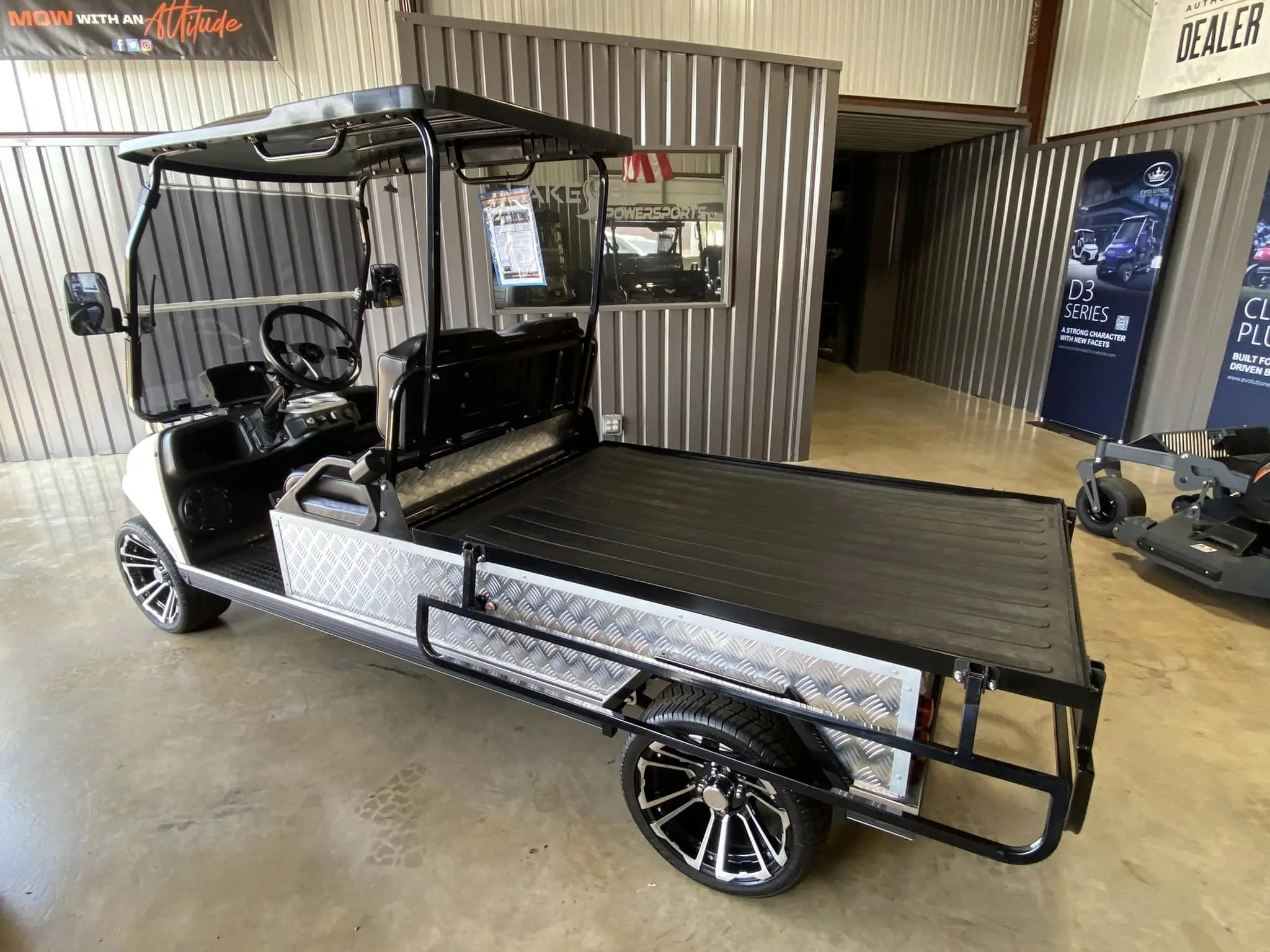 HDK EVOLUTION 48V Battery Electric Golf Cart Heavy Duty Electric ...