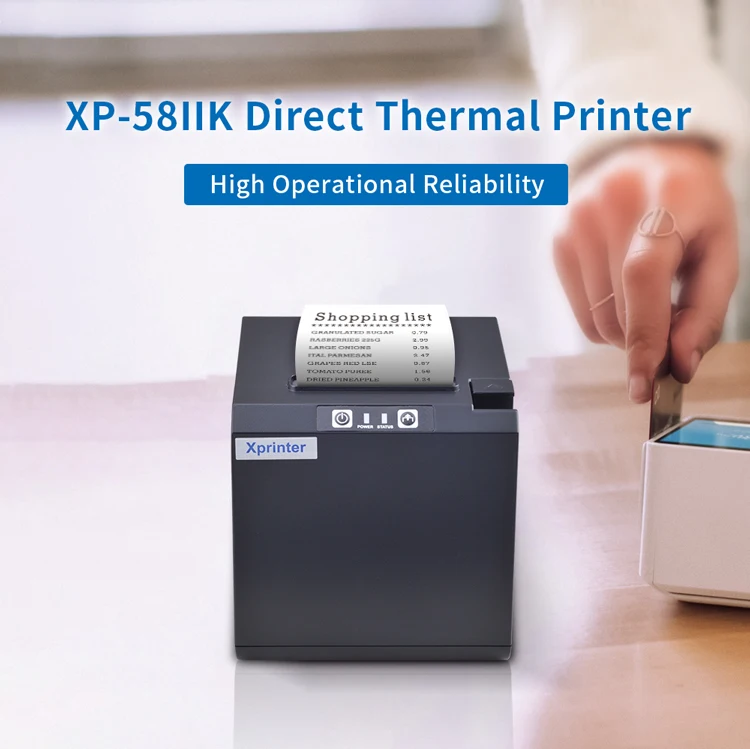 Xprinter XP-58IIK Thermal Receipt Printer for Supermarket POS