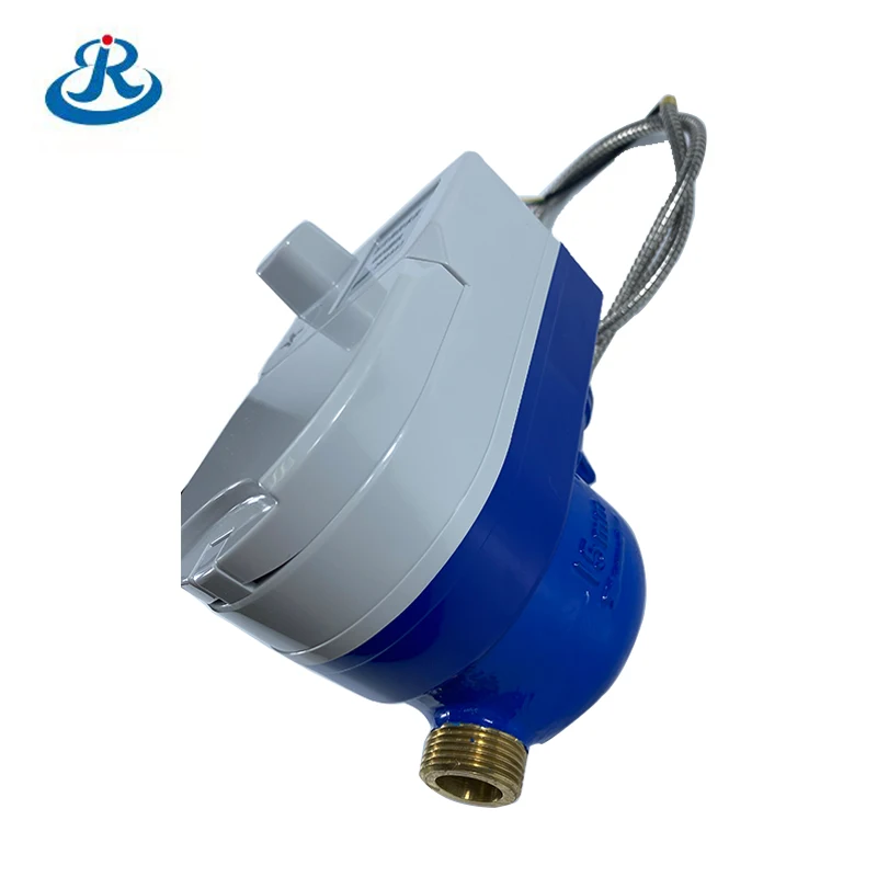 DN15mm Brass RS485 / M-Bus Modbus RTU Remote Photoelectric Water Meter ...