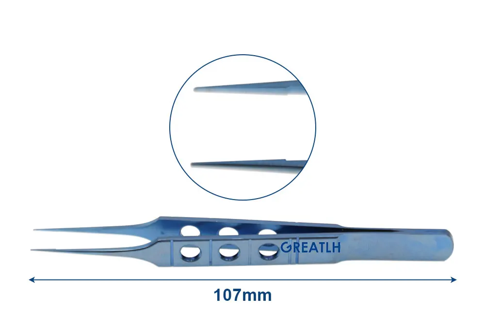 Titanium Surgical Instrumentsophthalmic Lid Forceps Clamp Titanium ...