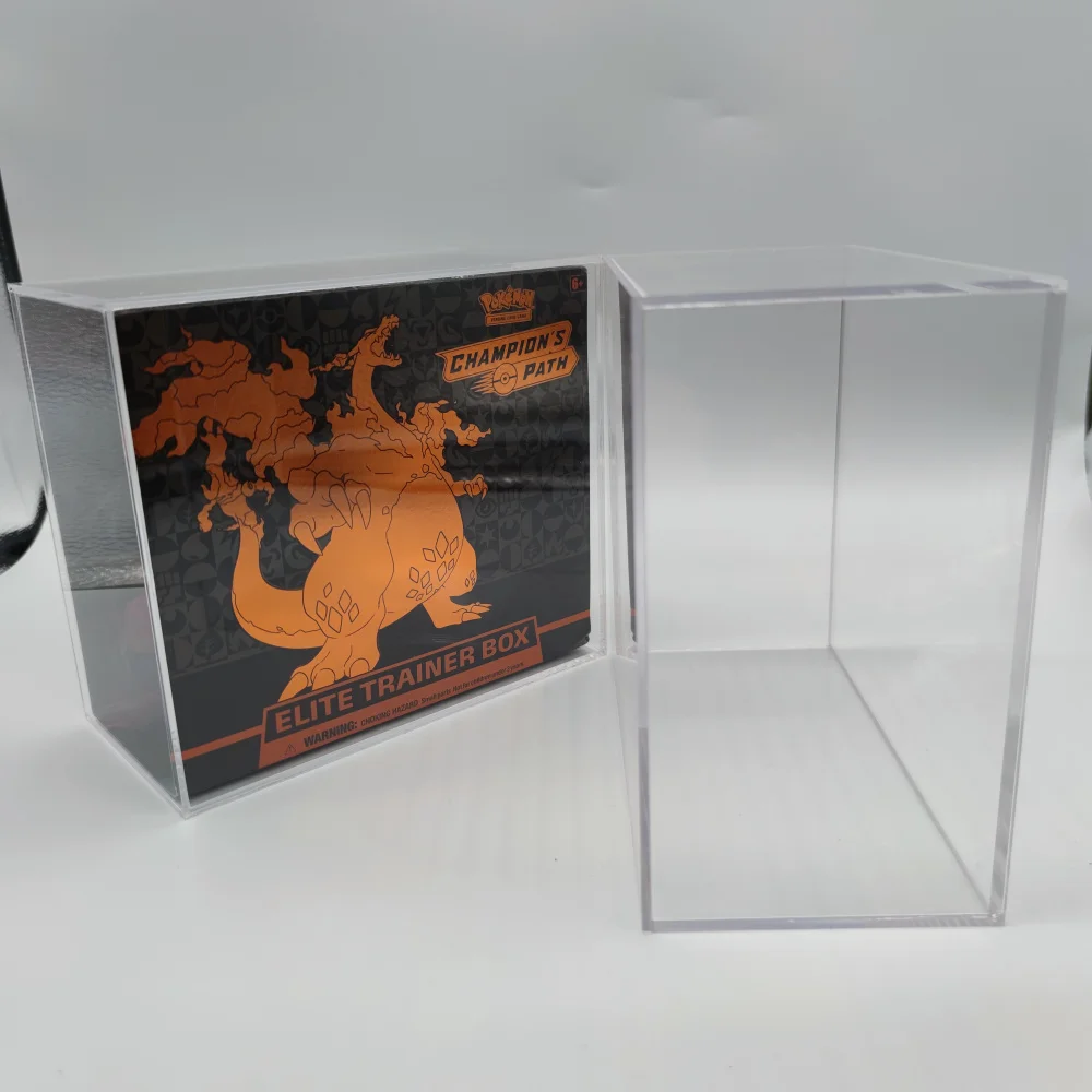 Acrylic Auflageboxen for Pokemon Cards - Durable Storage