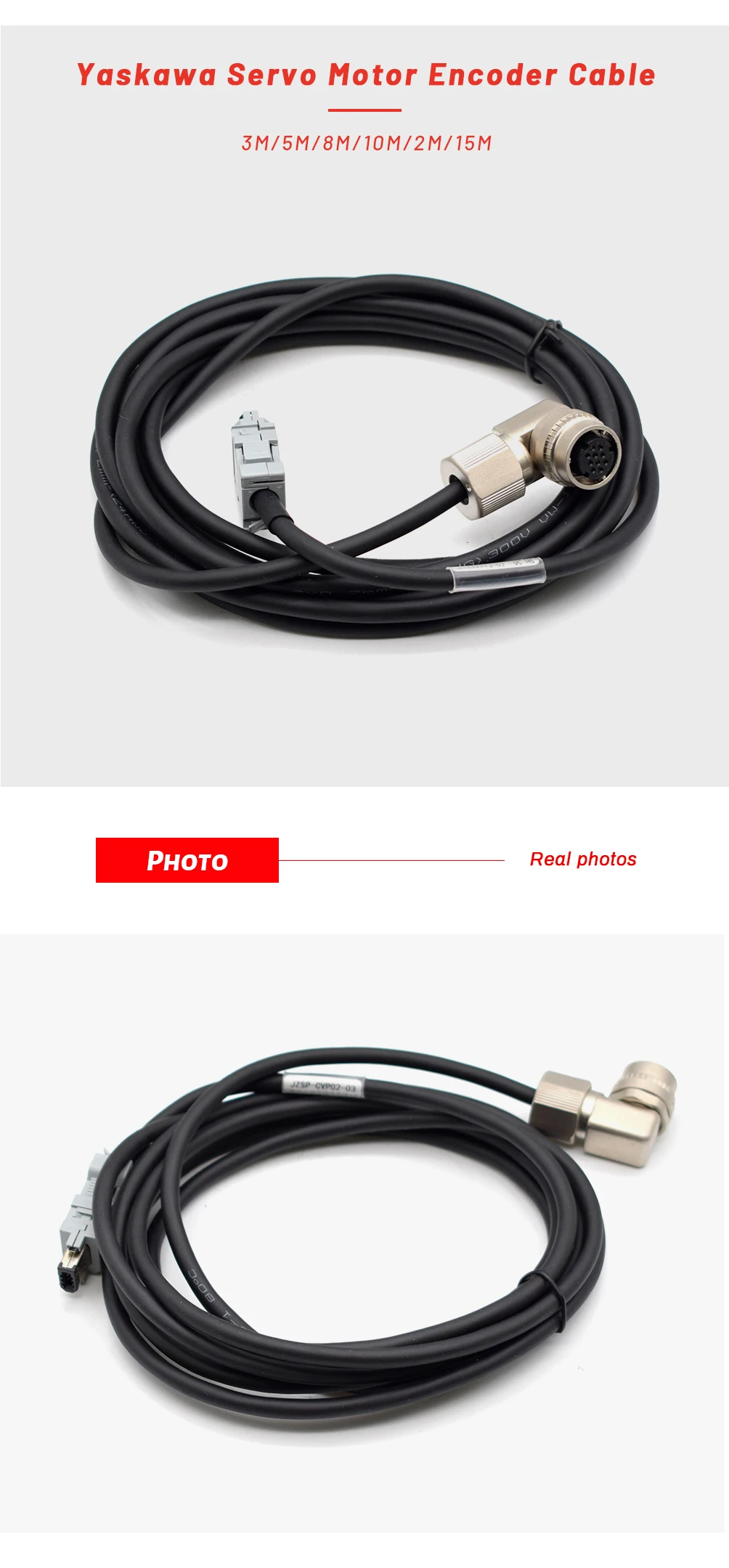 Yaskawa Servo Motor Encoder Cables - Reliable Performance