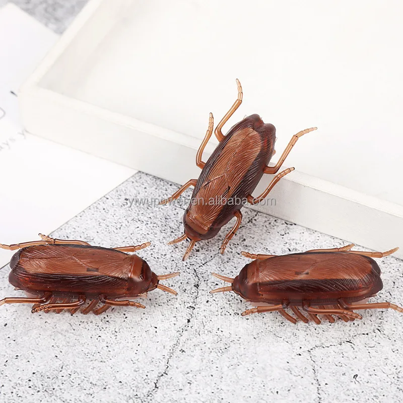 Rubber Roaches Prank Vibration Cockroaches Great Way to Play Electric ...