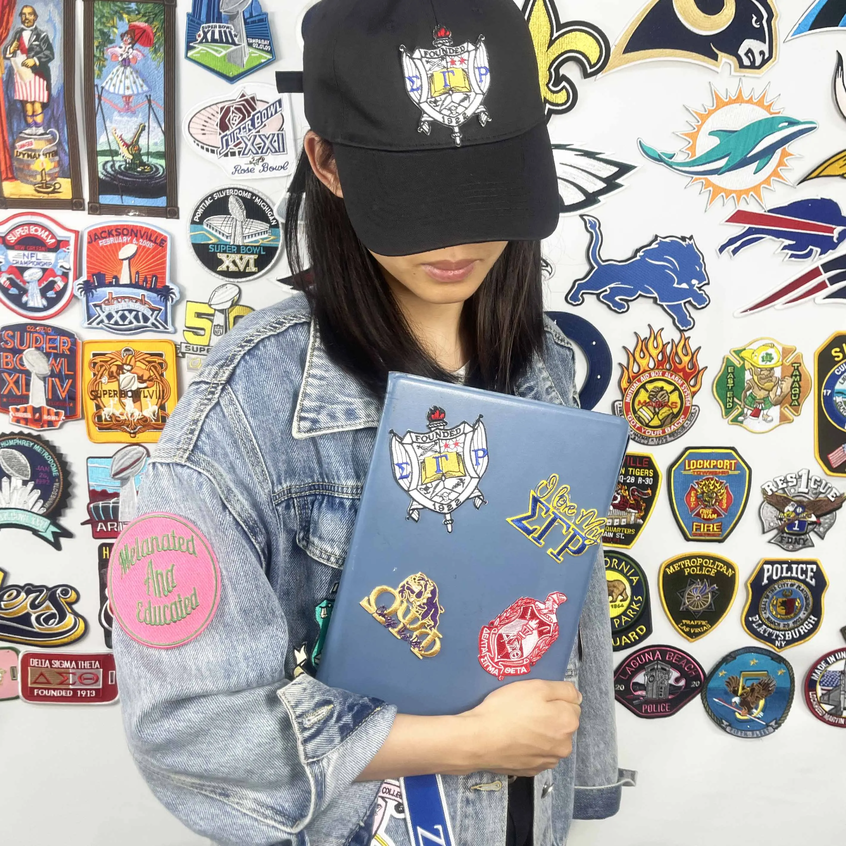 Greek Chenille Letters Sorority Patches Custom Iron On Sorority And ...