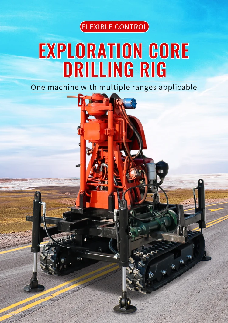 Small Portable Geoconstruction Geotechnical Mine Exploration Drilling ...