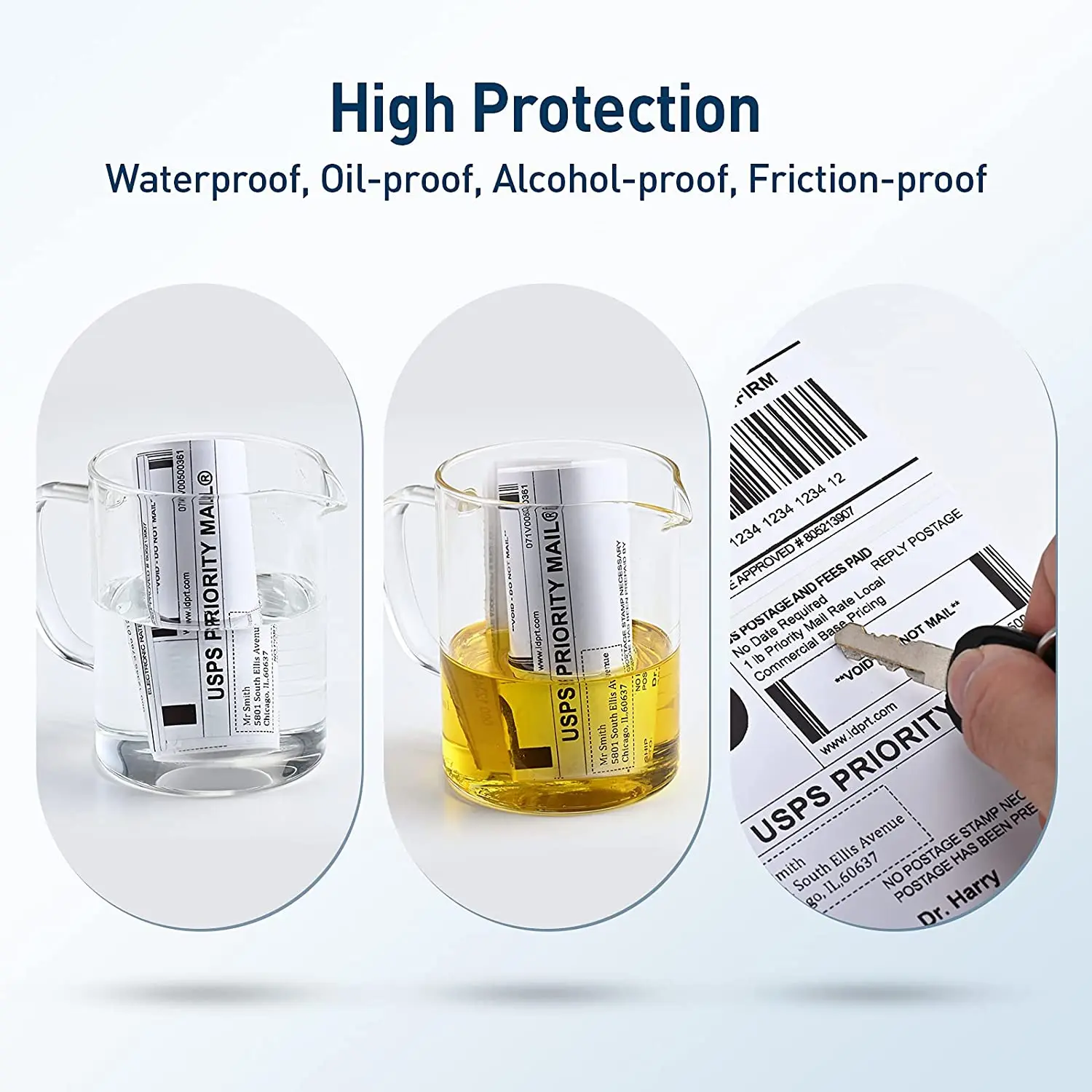 Thermal Labels Roll,Supermarket Thermal Paper Roll Label Sticker,5 ...