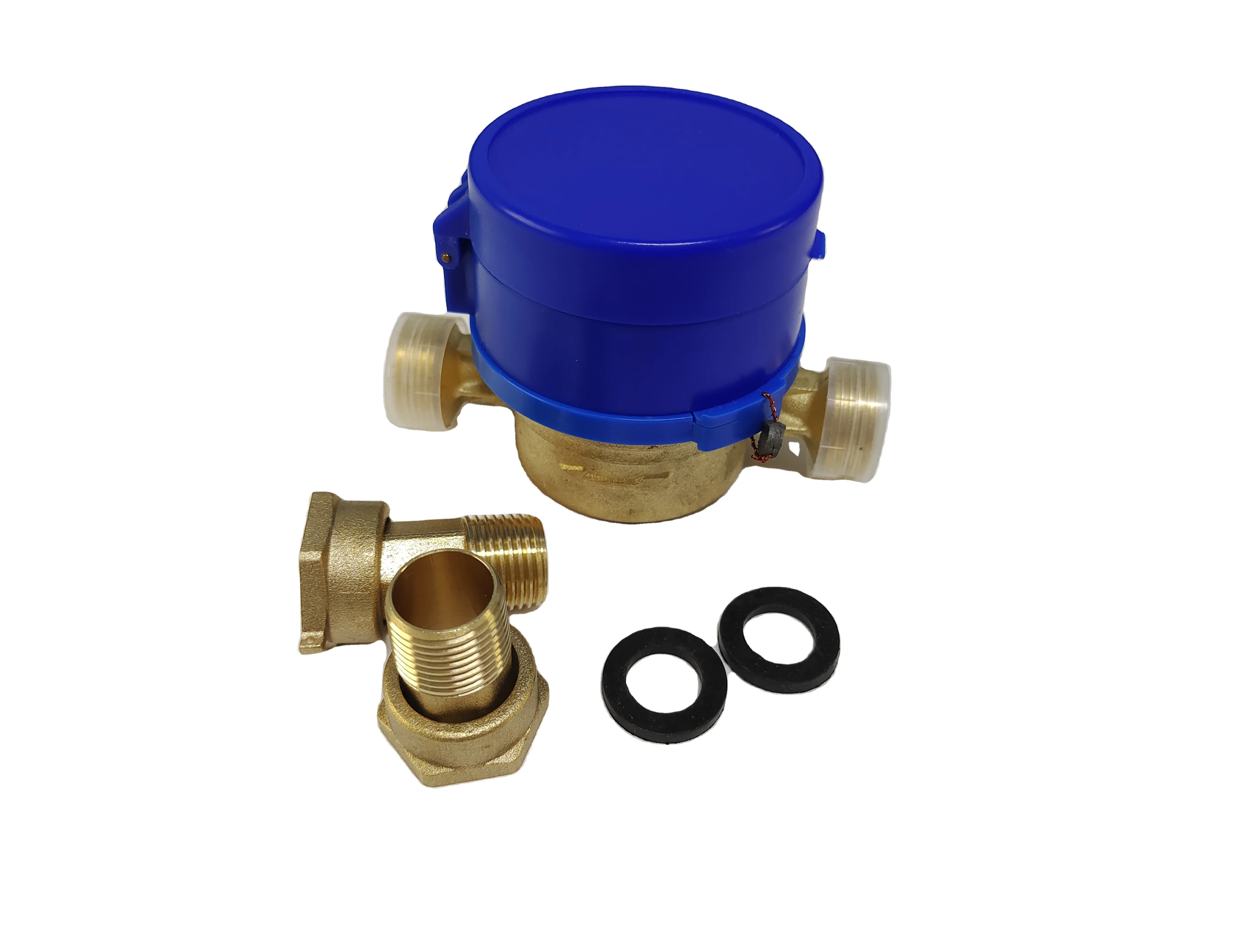 20mm Water Flow Register Meter Cast Iron Single Jet Water Meter - Buy ...