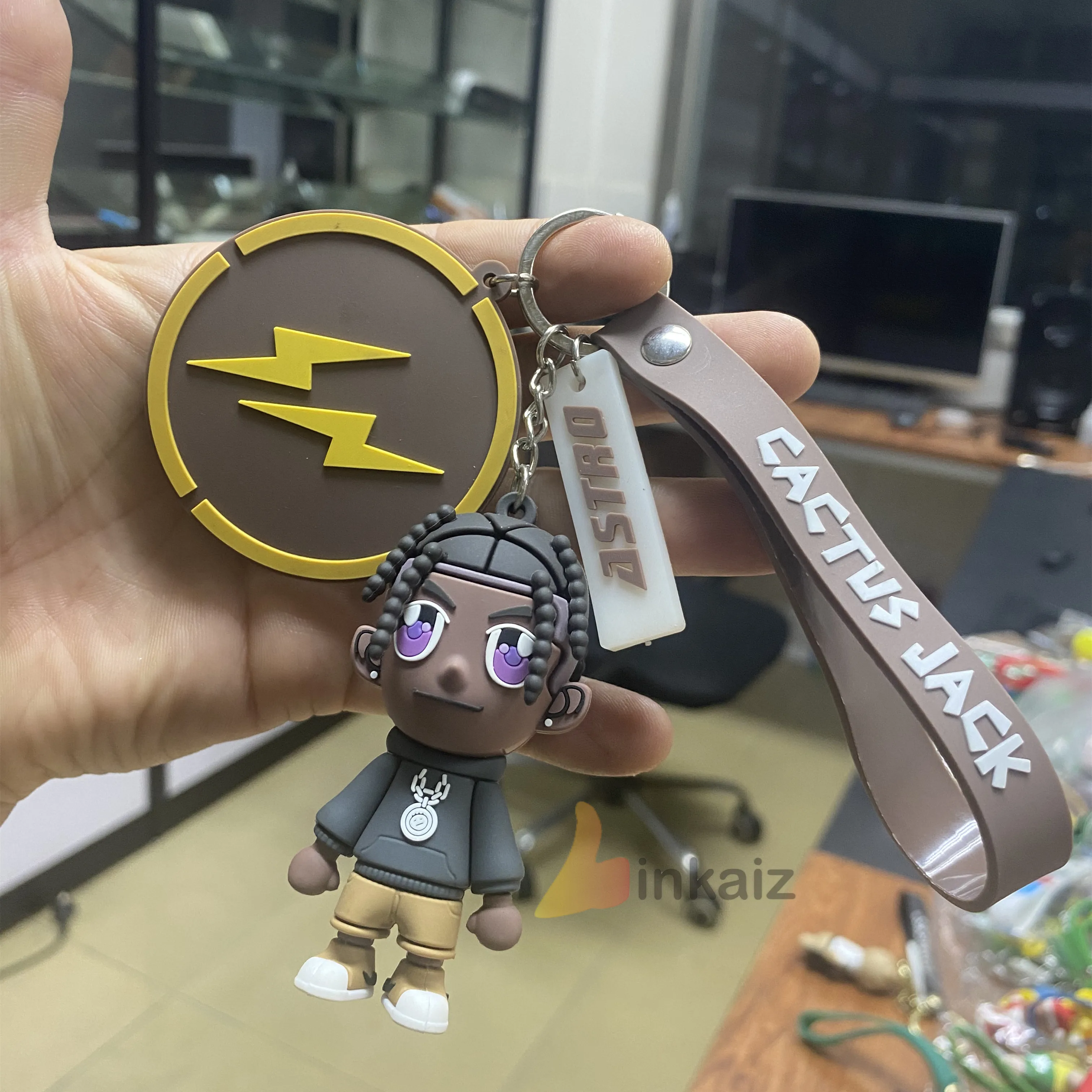 High Quality Custom Cartoon Animal Soft Rubber Keychain Free Design ...