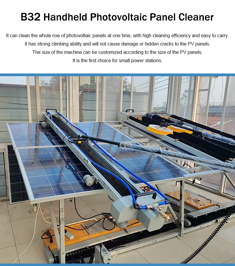 Solar Panel Washing Brush - Efficient Cleaning Solutions