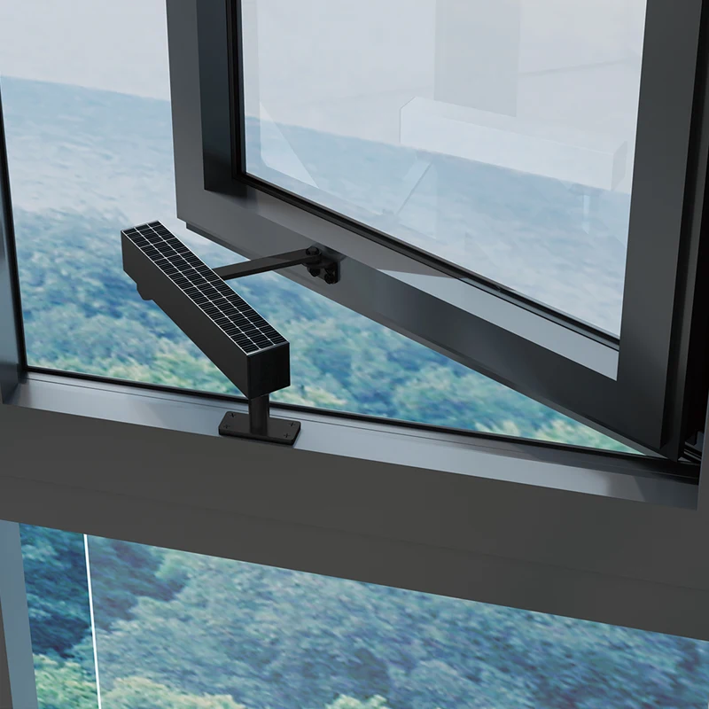 Smart Solar Panel Window Opener - PUSH Wifi Automatic Control