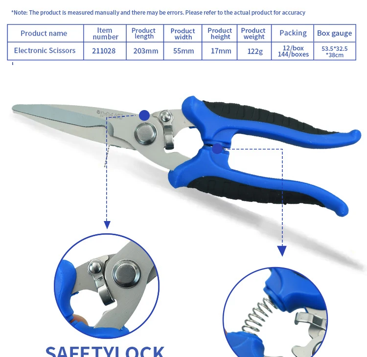 Danmi Industrial Grade Garden Tools Professional Manual Shears Pruning ...