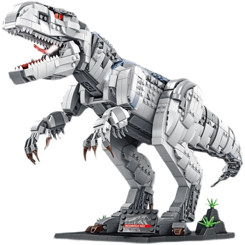 Panlos 611002 Indominus Rex Blocks Dinosaur Building Dino Bricks ...