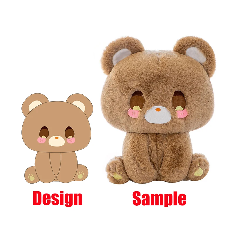 Custom Stuffed Animals Plush Cartoon Design Soft Animal Stuffed Doll ...