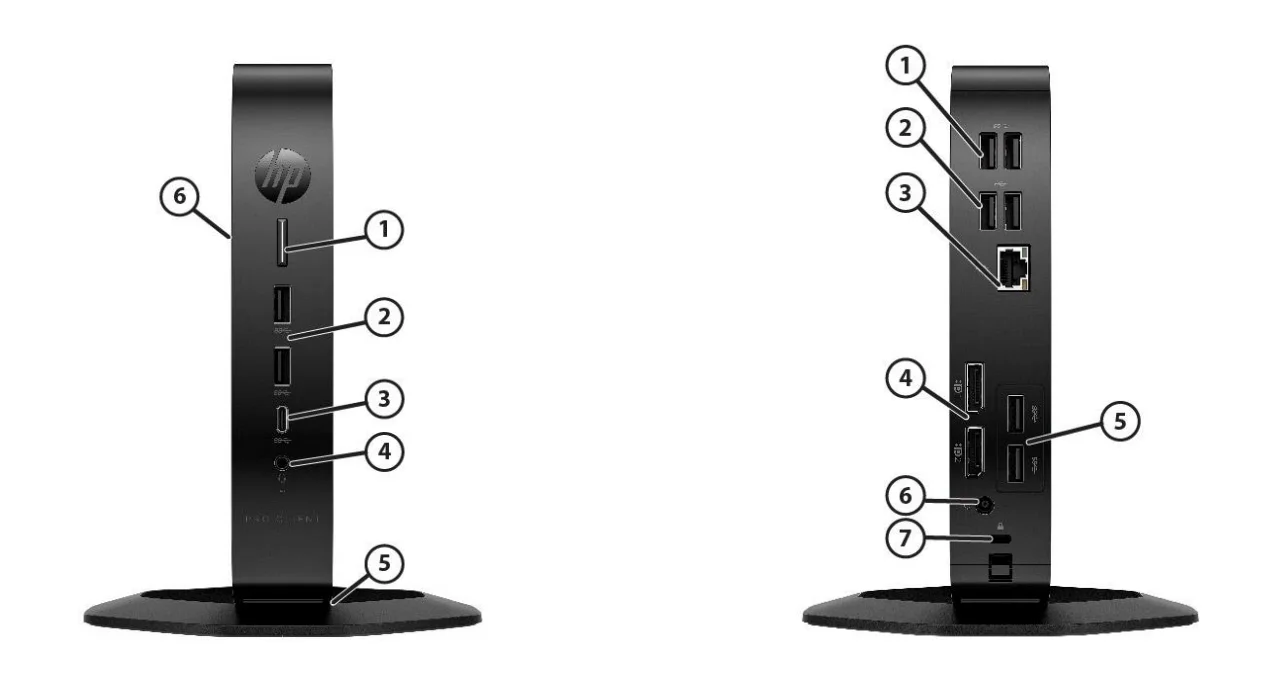 Cheap Cloud Computer Pro T540 Thin Client Mini Desktop Business Pc For Hp T550 - Buy Hp Thin ...