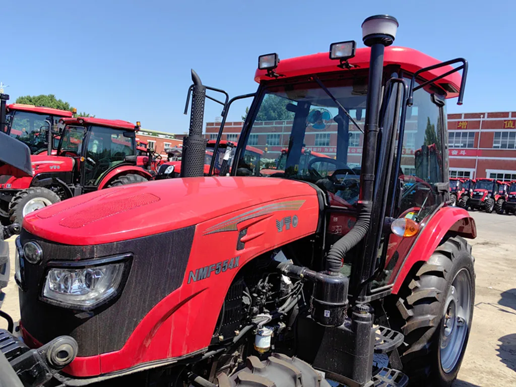 High Quality 4x4 Tractors 55hp Yto- Nmf554x 4wd Farm Wheel Tractor With ...