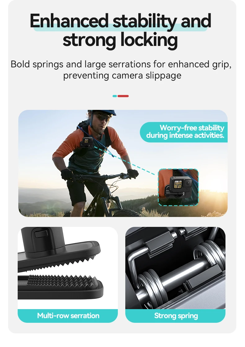 Telesin New Upgrade Universal with Quick Release System Magnetic ...