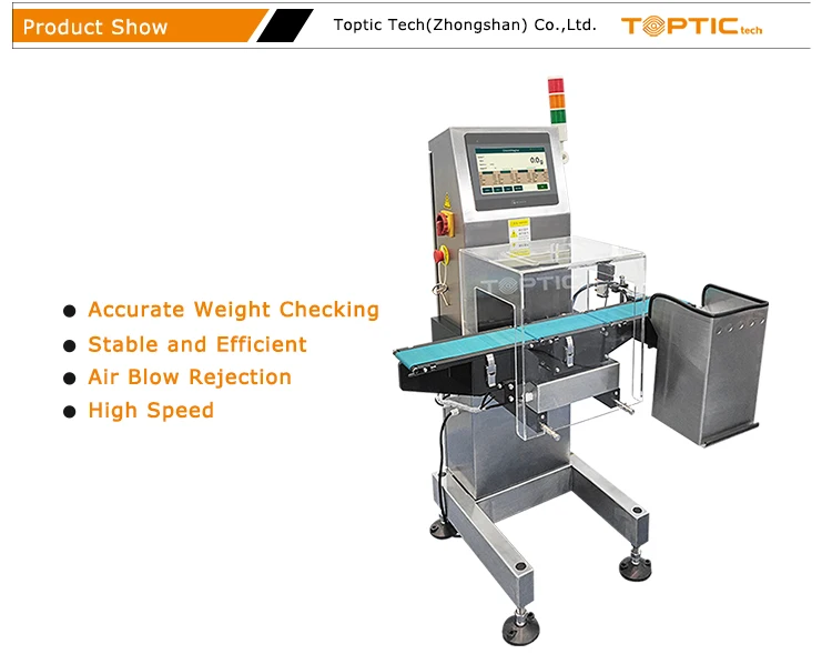 TT-CW95 High Accuracy Check Weigher - Toptictech