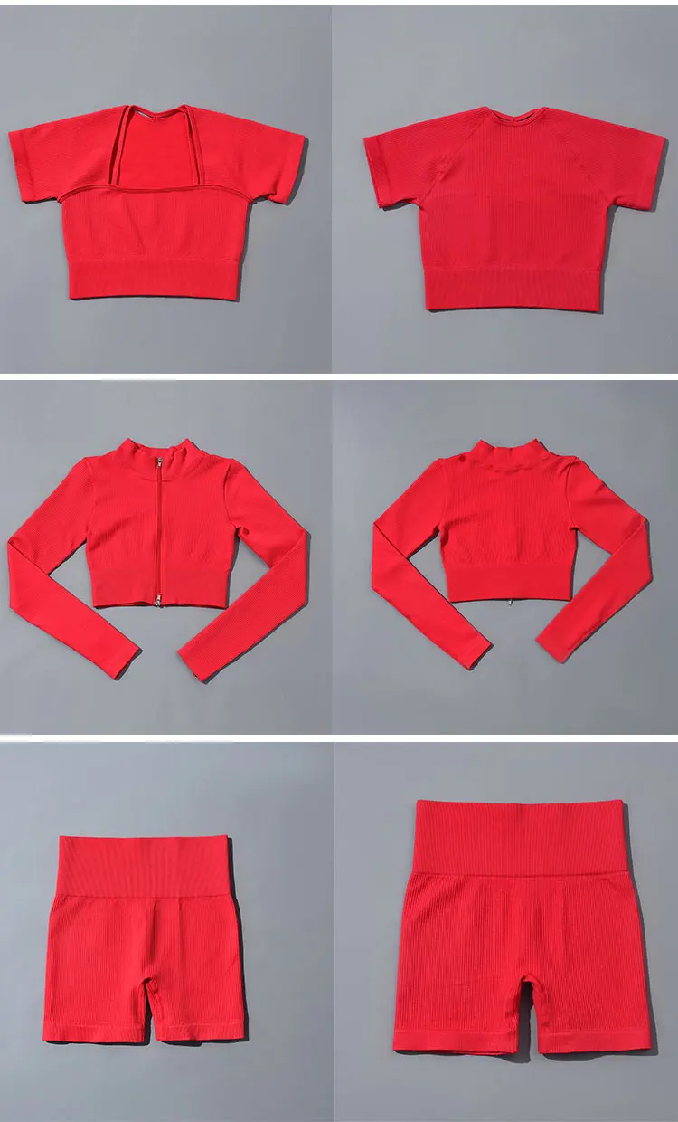 Seamless Ropa Deportiva Mujer - Gym Fitness Sets