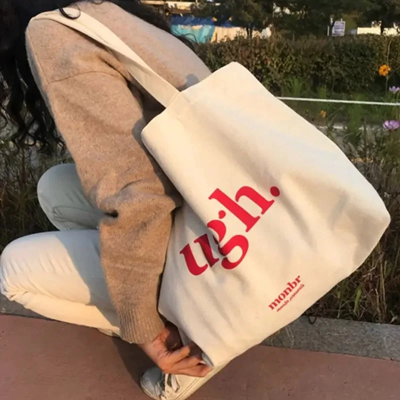 Custom Logo Printed Eco Recyclable Reusable Tote Bag