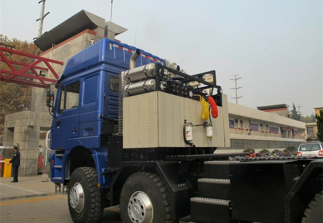Used Shacman 8x8 Tractor Truck - 600HP Prime Mover for Sale