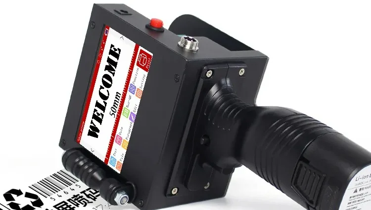 Portable Functional Handheld Inkjet Printer Hand Jet Printer With ...