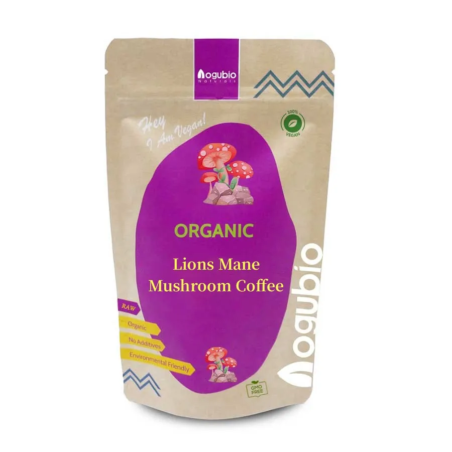 Certified Organic Mushroom Mix Coffee Oem Instant Lion's Mane Mushroom ...
