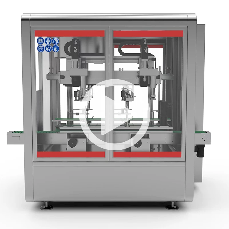 Automatic Servo Motor Torque Control Drum Screw Capping Machine ...