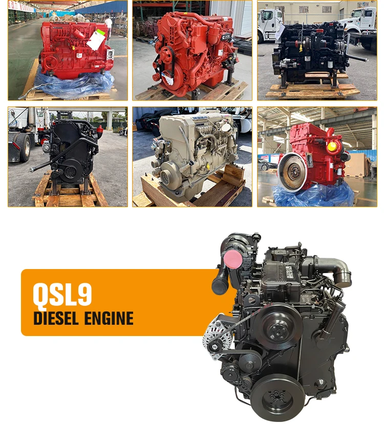 Genuine Cummins QSM11 375hp Diesel Engine - New Condition