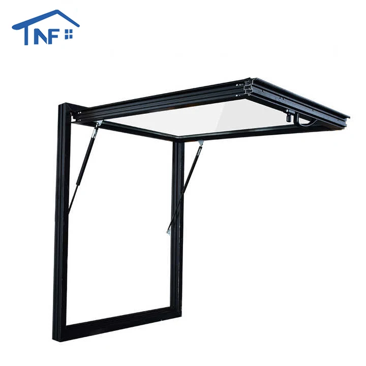 Aluminum Gas Strut Awning Window Double Glazed Glass Aluminum Windows ...