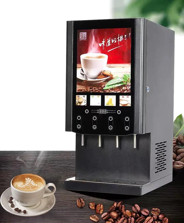 Self Service Fully Automatic Coffee Vending Machine Cold And Hot ...