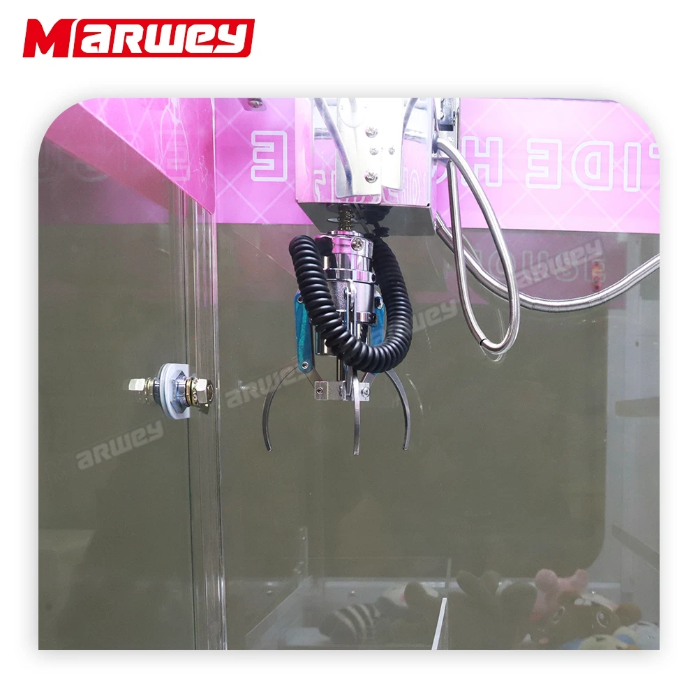 Indoor Amusement Gift Crane Machine Children Coin Operated Clamping ...