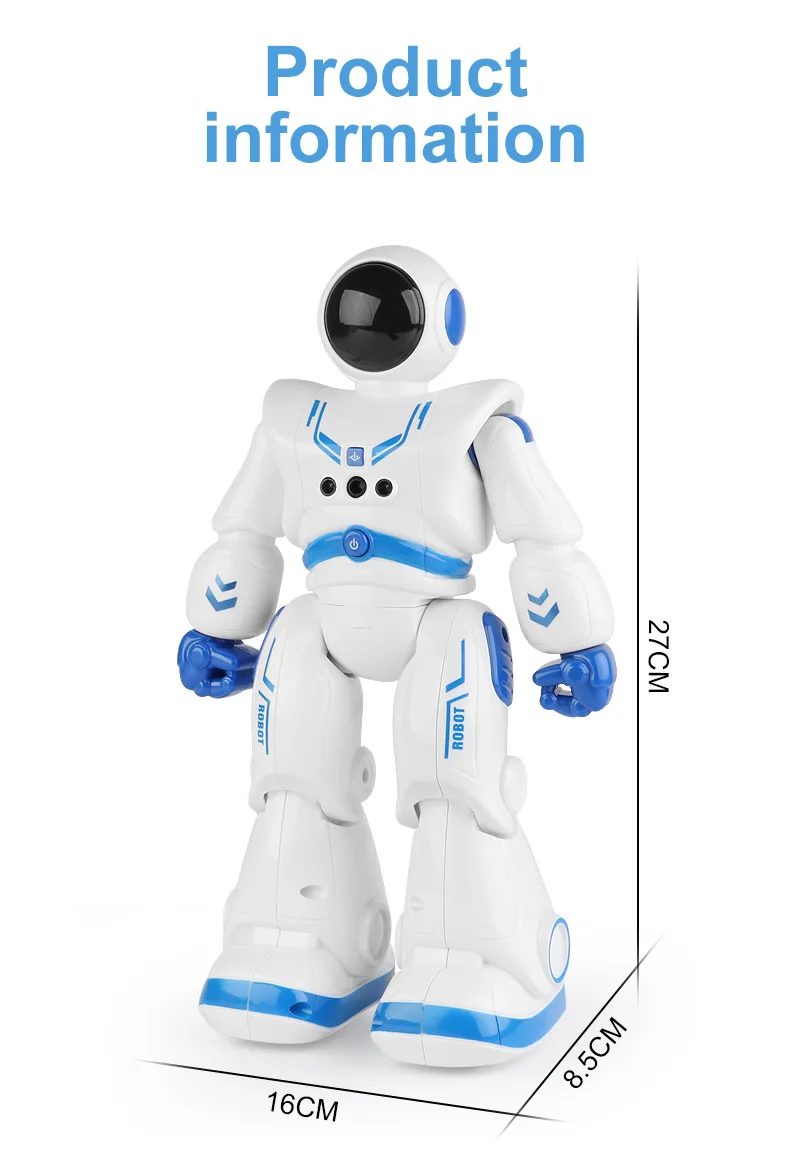 Talking Robot Electronic Walk Gesture Remote Control Induction Robots ...