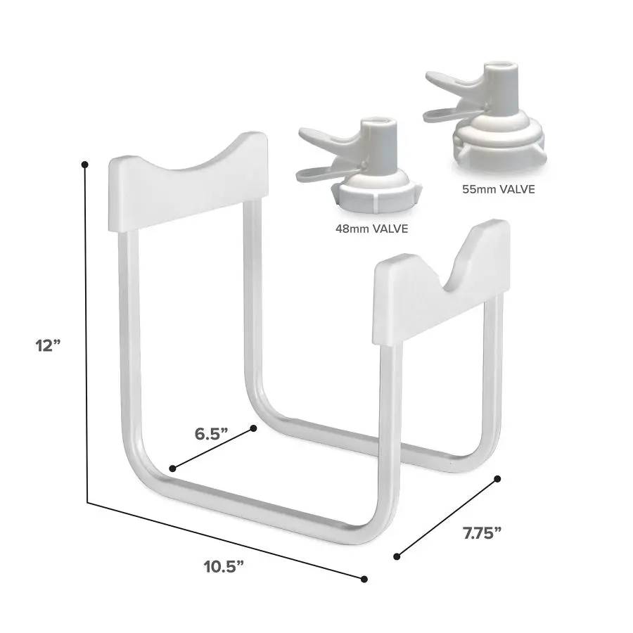Metal 3-5 Gallon Water Jug Stand - Rust-Resistant & Non-slip