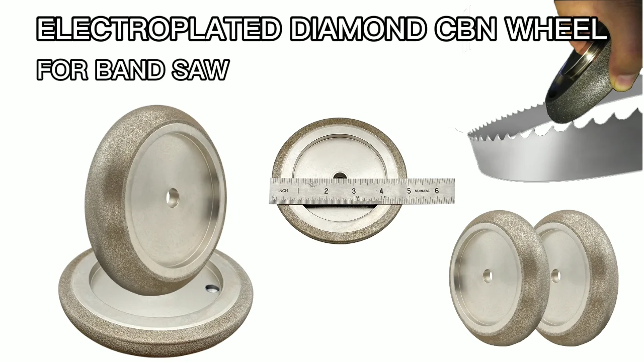 7/8" Tooth Spacing 10/30 Sawmill Band Saw Blades Cbn Sharpening Wheel ...