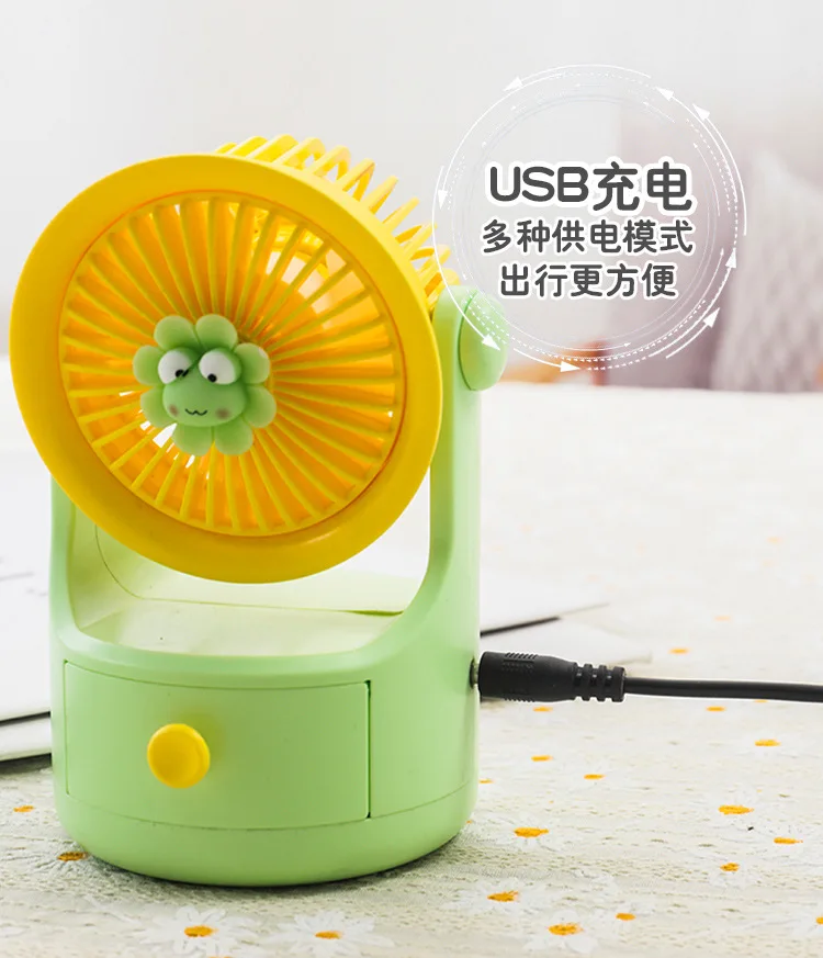 Cartoon Children's Candy-colored Flowers Desktop Drawer Storage Usb ...