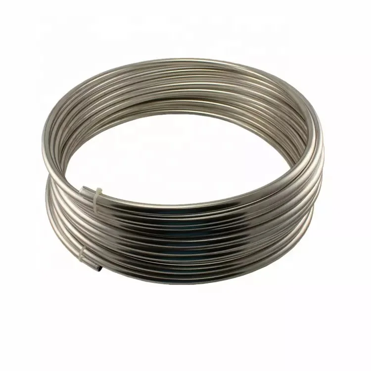 304 Stainless Steel Capillary Pipes and Tubes in Coil