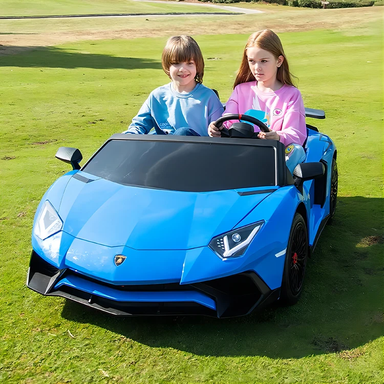 24V Licensed Lamborghini Aventador SV Kids Car - Fun & Safe