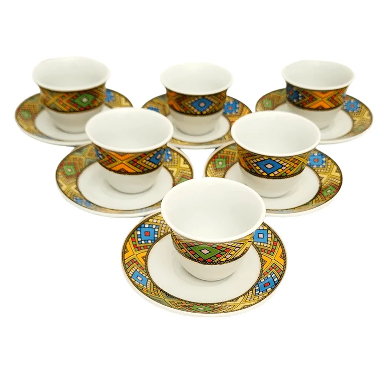 Wholesale Price Jebena Rekebot Eritrean Art Ethiopian Coffee Cup Set ...
