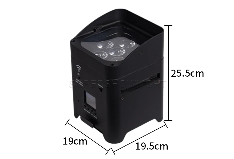 Hot Sale Rechargeable 6x18w 6 In 1 Rgbw Uv Led Uplights Stage Par Party Battery Operated ...