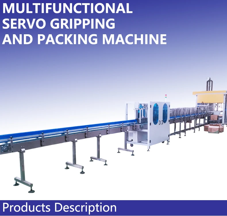 Automatic Pick & Place Case Packer for Bottles/cans Packing