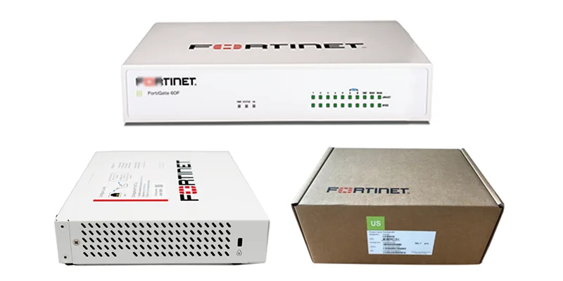 Fortinet Fortigate 60f Series Enterprise Firewall Featuring 10x Ge Rj45 ...