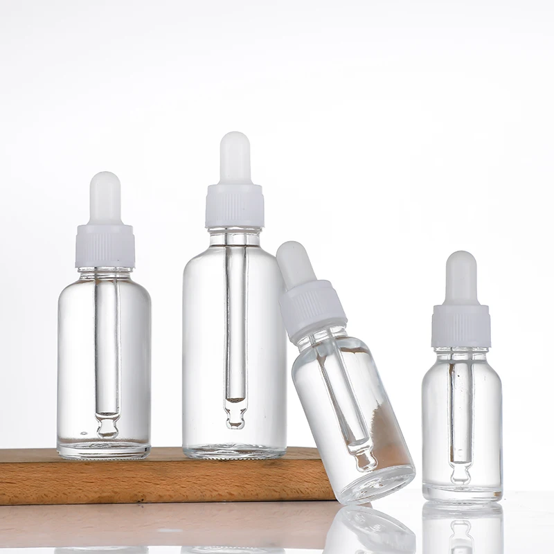 Empty 5ml 100ml Transparent Fine Base Oil 30ml Dropper Head Glass ...