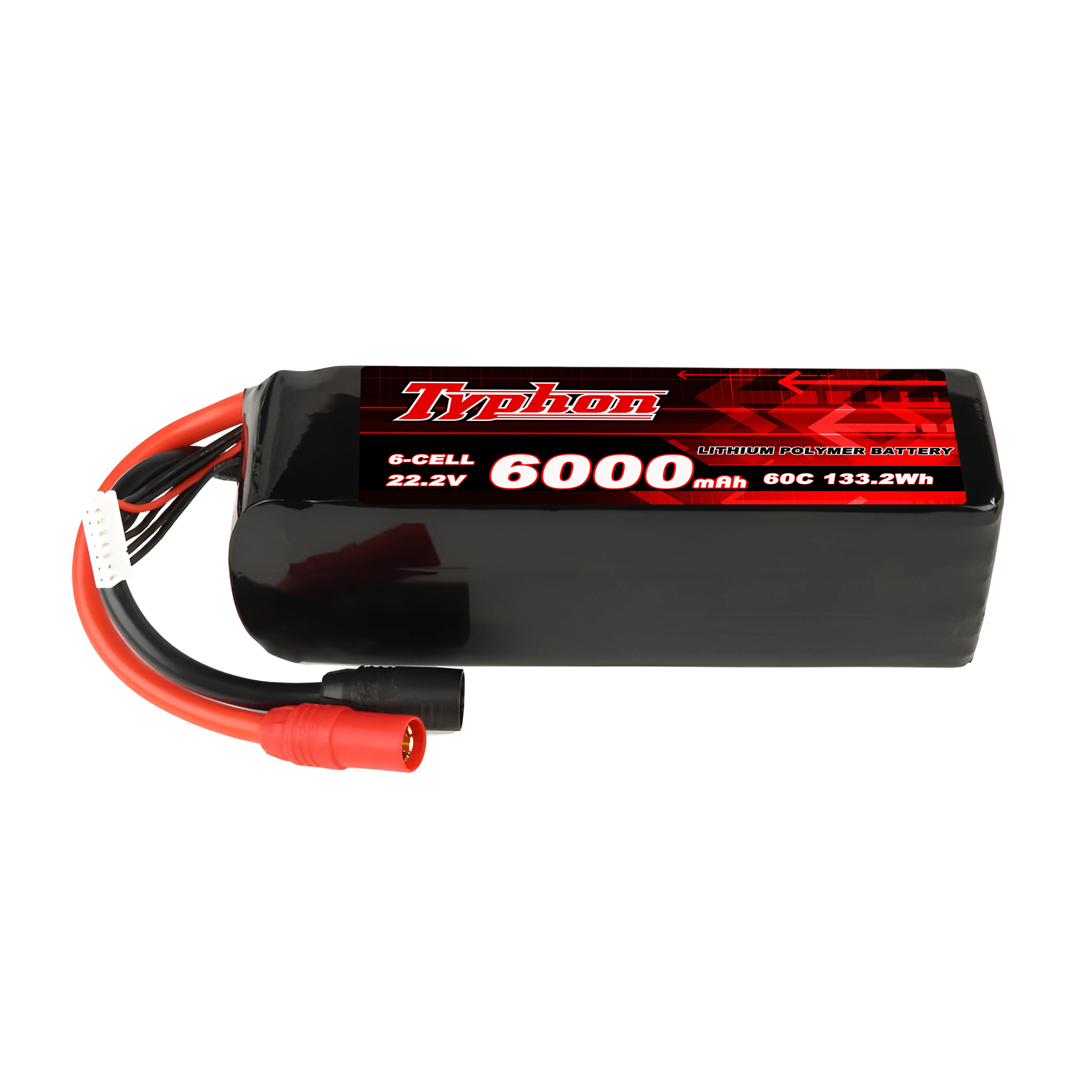 6000mah Lipo Battery 22.2v 6s 60c Rechargeable Rc Battery For Drone Airplane - Buy 6000mah 6s 6s ...