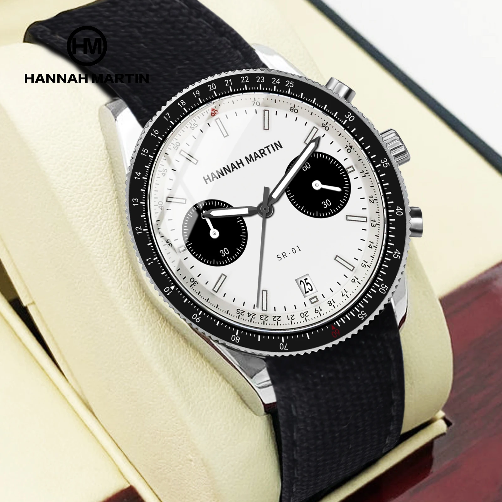 Hannah Martin Watch Factory Customize Stainless Steel Quartz Watch For ...