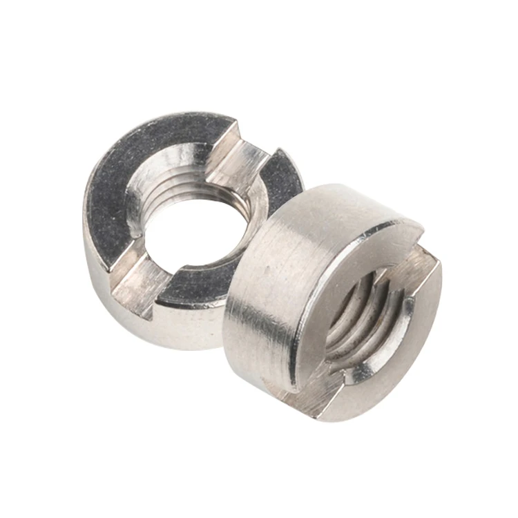 Din546 M4 M5 M6 M8 M10 M12 Carbon Stainless Steel Threaded Slotted ...